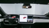 China For Tesla Model S 9.2 Inch 1080P Car Digital Rear View Mirror Digital Mirror Recorder for sale