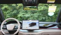 China 9.35 Inch 1280x320 Electronic Rearview Mirror Camera with Dual 1080p Recording and Touch Screen for sale