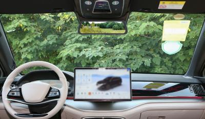 China 9.35 Inch 1280x320 Electronic Rearview Mirror Camera with Dual 1080p Recording and Touch Screen for sale