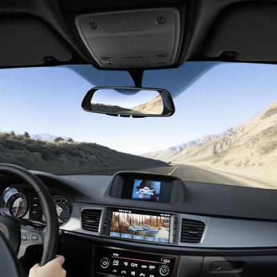 China 64G Tf Card Car Digital Rear View Mirror Equipped with Gps and Rear Camera Ensuring Safe Driving Conditions for sale