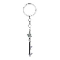 China Custom Guitar Microphone Keychain with Zinc Alloy Construction - S/M/L/XL Sizes Available for Music Lovers and Promotional Gifts for sale