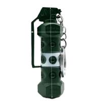 China Custom PVC Stun Grenade Key Chain - S/M/L/XL Sizes, 10-15 Day Production, Eco-Friendly Material for sale