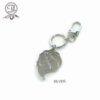 China Custom Lion Head Metal Keychain with Multiple Material Options - Zinc Alloy, Brass, Stainless Steel - ISO9000 Certified for sale