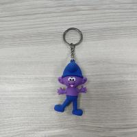China Custom 2D 3D PVC Keychains with UV Printing - 10-15 Day Production, 1 Piece MOQ, Custom Logo Options for sale