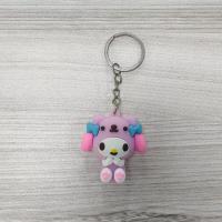 China Custom 2D 3D PVC Keychains with UV Printing - 10-15 Day Production, 1 Piece MOQ, Custom Logo Options for sale