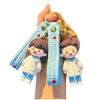 China Custom PVC Rubber Keychain 2D 3D Promotional Business Gift - S/M/L/XL Sizes, 10-15 Day Production for sale