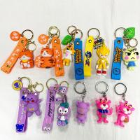 China Custom Soft PVC Keychain 3D Rubber Keyring with Logo - S/M/L/XL Sizes, 2pcs MOQ, 10-15 Day Production for sale
