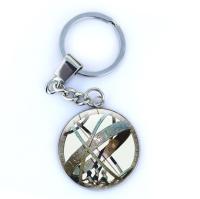 China Custom Round Metal Palestine Map Keychain - Multiple Material Options & Plating Finishes with 8-Day Sample Delivery for sale
