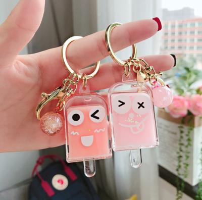 China Custom Ice Cream Acrylic Keychain with Popsicle Design - 8-Day Sample & 500,000 Monthly Capacity for sale