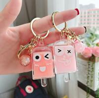 China Custom Ice Cream Acrylic Keychain with Popsicle Design - 8-Day Sample & 500,000 Monthly Capacity for sale