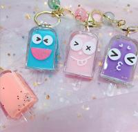 China Custom Ice Cream Acrylic Keychain with Popsicle Design - 8-Day Sample & 500,000 Monthly Capacity for sale
