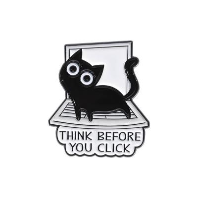 China Custom Cartoon Red Dog Enamel Lapel Pins - 16 Styles, Zinc Alloy, Black Nickel Finish for Clothing Accessories for sale