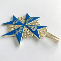China Custom WW1 German Cap Badges Order of Prussia Award Medal with Wing Sword Design - Multiple Materials & Plating Options for sale