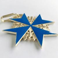 China Custom WW1 German Cap Badges Order of Prussia Award Medal with Wing Sword Design - Multiple Materials & Plating Options for sale