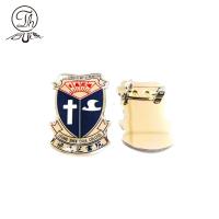 China Custom Engraved Name Plate Pin Metal Badges - 8-Day Sample & 500K Monthly Capacity for sale