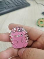 China Custom Enamel Pins 0.8-3.0mm Thickness with No MOQ - Hard & Soft Enamel Lapel Badges Manufacturer for sale
