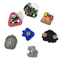 China Custom Anime Cartoon Metal Lapel Pins 0.8-3.0mm Thickness with Multiple Plating Options for sale
