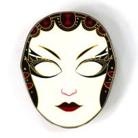 China Custom 3D Logo Hard Soft Enamel Metal Magnetic Badge Lapel Pin 0.8-3.0mm Thickness with Backing Card for sale