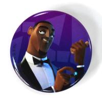 China Custom Button Badge 0.8-3.0mm Thickness Metal Tin Pin with Offset Printing for Promotional Use for sale