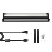 China Reptile UVB Fluorescent Tubes 24 Inch 24w 48w Aluminium Dual Reptile Lamp for sale