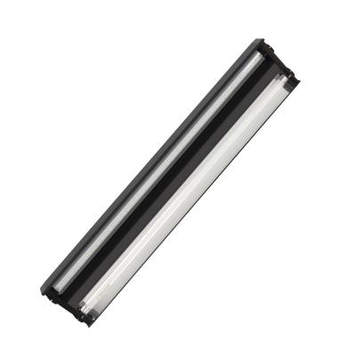 China Reptile UVB Fluorescent Tubes 24 Inch 24w 48w Aluminium Dual Reptile Lamp for sale