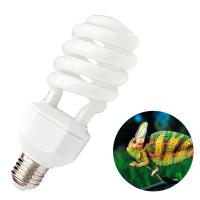 China Fluorescent 13W 26W 10.0 Compact Desert Terrarium Lamp UVB Light Bulb For Reptiles for sale