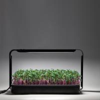 China 6400k Tabletop Grow Lights Microgreen Indoor Alloy Black 16W Smart for sale