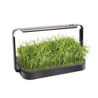 China 6400k Tabletop Grow Lights Microgreen Indoor Alloy Black 16W Smart for sale