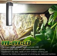 China 3 In 1 LED UVA UVB Light Bulbs Reptile Lamp For Amphibian Tanks / Reptile Terrariums for sale