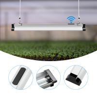 China Aluminum 24 Watt Strip LED Grow Light Bulb RHOS Smart Greenhouse Grow Lamps Heat Dissipation Function for sale