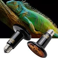 China Lizard Reptile Heat Lamp Bulb No Harm No Light Infrared Ceramic Heat Emitter Lamp for sale