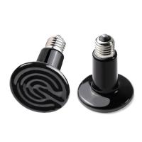 China Infrared 110v Pet Ceramic Heat Lamp Bulb Shape High Accuracy for sale