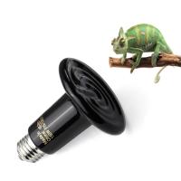 China Ceramic Heat Emitter Reptile Heat Lamp 50W For Amphibian Snake Terrarium for sale