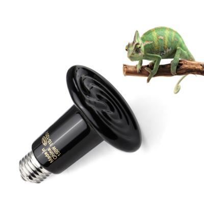 China Ceramic Heat Emitter Reptile Heat Lamp 50W For Amphibian Snake Terrarium for sale
