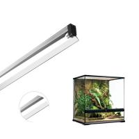 China 17W 18inch Heat Reptile Clamp Lamp Prevent Crawler MBD Disease for sale