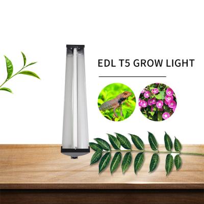 China Artificial Sunlight T5 Grow Light Fixture , 2FT Crested Gecko Led Lighting 6400K for sale
