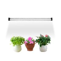China Ip44  Hydroponic 24W 6600K Dimmable Led Grow Lights Lamps For Starting Seeds Indoors for sale
