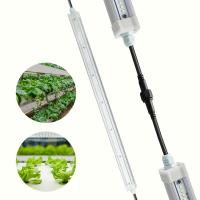 China 2ft Strip LED Grow Light IP65 Low Power Alluminum Alloy For Farming Plant for sale