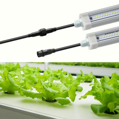 China Greenhouse Waterproof LED Grow Light For Hydroponic Aquaponics Vertical Systems for sale