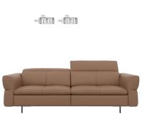 China Modern Adjustable Backrest Double Sofa Contemporary Apartment Furniture for sale