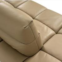 China L Shaped Adjustable Leather Sofa Modern Sectional For Apartments Villas Hotels for sale
