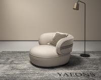 China Light Luxury Leather Straight Row Sofa Combination Modern Living Room Furniture for sale
