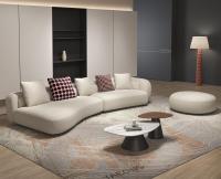 China Modern Artistic Curved Fabric Sofa Combination for Apartments Villas for sale