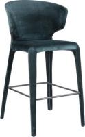 China Foshan Factory Direct Bar Stool Custom Upholstered Counter Chair Minimalist Design for sale
