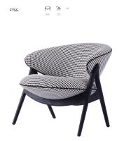 China Nordic Minimalist Houndstooth Leisure Chair for Living Room Lazy Chair for sale
