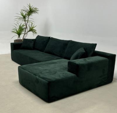 China Modern Minimalist L-Shaped Compression Sofa Apartment Furniture for sale