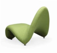 China Modern Arc Chair Curved Lazy Chair Stain Resistant Easy Clean Furniture for sale