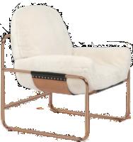 China Retro Corduroy Metal Frame Accent Chair for Modern Home Decor for sale