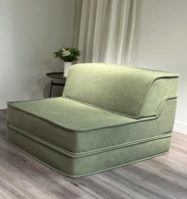 China Modern Foldable Compression Sofa Bed Green Apartment Furniture for sale