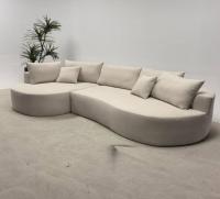China Curved Apartment Sofa Modern Minimalist Compression Furniture Design for sale